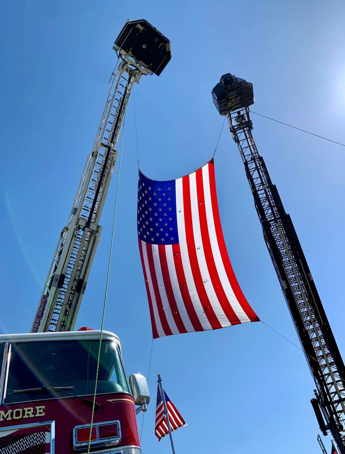 Arch for FDNY FF Timothy Klein - Bellmore Volunteer Fire Department