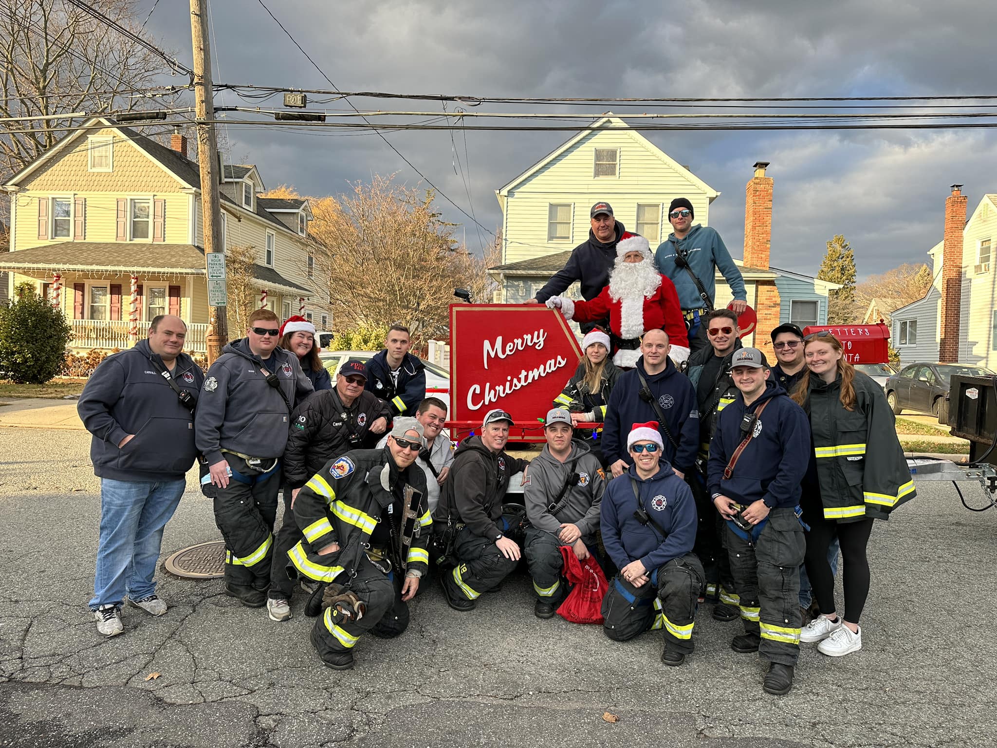 Santa Run a Success - Bellmore Volunteer Fire Department